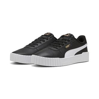 Puma Puma Carina 3.0, Basket Femelle, Puma Black-Puma White-Puma Gold