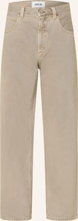 A Gold E Agolde Jeans Fusion Baggy Tapered Fit beige
