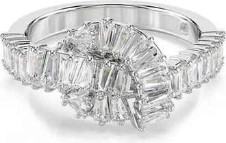 Swarovski Femme, Accessoires, Gris, Taille: 60 MM Bague Matrix