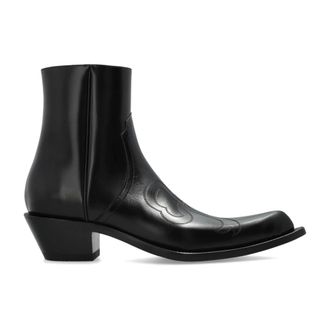 Acne Studios Bottines Cowboy Pointues - Homme - Chaussures - Noir - Taille: 41 EU