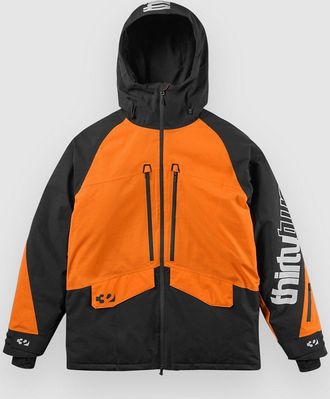 Thirty Two Lashed Insulated Fleecejacke orange