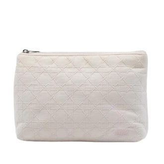 Dior Pochette vintage en toile Pre-owned - Femme - Pre-owned - Beige - Taille: ONE Size