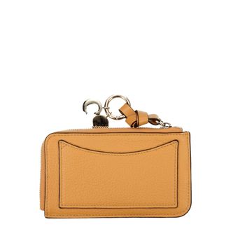 Chlo&eacute; Womens Orange Leather Wallet