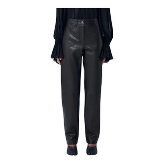 Khaite Pantalon Callum - Femme - Pantalons - Noir - Taille: 38 FR