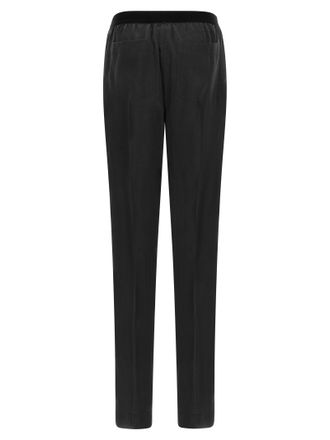 Tom Ford Silk Satin Trousers - Black