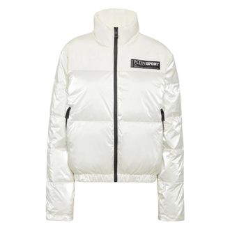 Plein Sport Nylon Bomber - - Sport - Damen - Wei&szlig; - XL