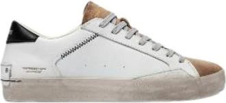 Crime London Homme, Chaussures, Blanc, Taille: 42 EU Distressed 2.0