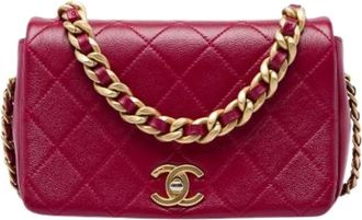 Chanel Sac bandouli&egrave;re Pre-owned Fashion Therapy - Femme - Pre-owned - Rose - Taille: ONE Size
