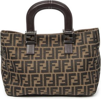 Fendi Crossbody Bags - Small FF Open Tote - Gr. unisize - in Braun - f&uuml;r Damen