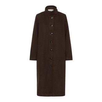 Kaffe KCmachel Manteau en Daim - Femme - Manteaux - Brun - Taille: 38 FR