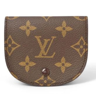 Louis Vuitton unisex, Pre-owned, Brun, Taille: ONE Size Portefeuille en toile Pre-owned