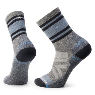Smartwool Unisex Hike Full Cushion Lolo Trail Crew Socks Hike Full Cushion Lolo Trail Crew Socken, Ash Charcoal
