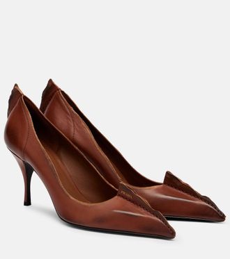 Prada Escarpins en cuir