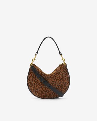 Isabel Marant Sac Oskan Soft Zip - Femme - L&eacute;opard - - Isabel Marant
