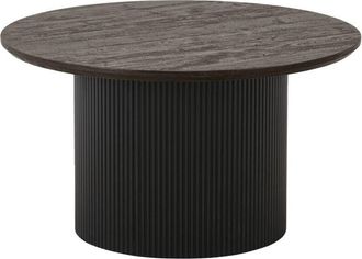 ebuy24 Ebuy24 - Table basse ronde boavista &Oslash;80cm-Marron