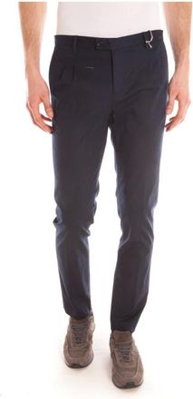Daniele Alessandrini Homme, Pantalons, Bleu, Taille: XS Pantalone Pozzetto Pens