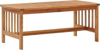 vidaXL Table basse 102x50x43 cm Bois dacacia solide Vidaxl