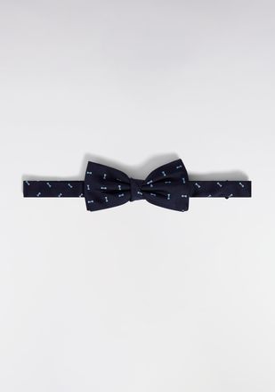 Eden Park Noeud Papillon En Soie Ciel À Micromotifs Noeuds Papillon