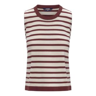 K-Way Femme, Pulls, Multicolore, Taille: 46 FR Geri Stripes Vest