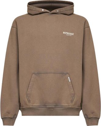 Represent Represent, Homme, Sweatshirts et sweats &agrave; capuche, Brun, Taille: L Owners Club Sweat &agrave; capuche
