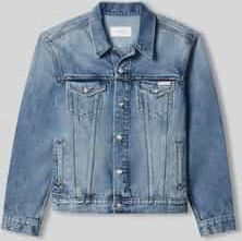 Calvin Klein Jeans Regular Fit Jeansjacke aus reiner Baumwolle