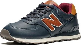 New Balance 574 Chaussures pour Homme NB Navy/Classic Burgundy 46.5/M