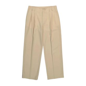 Casablanca Wollhose mit Bundfalte - - Trousers - Herren - Beige - L