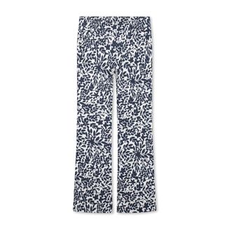 Hart by Helena Hart Flair Print Flor Marine Hose - - Trousers - Damen - Blau - 2XL