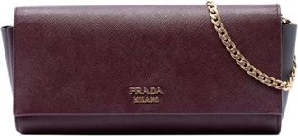 Prada Sac bandouli&egrave;re vintage Pre-owned - Femme - Pre-owned - Rouge - Taille: ONE Size