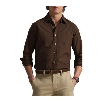 Polo Ralph Lauren Cubdppcs Langarm-Sporthemd - - Shirts - Herren - Braun - M