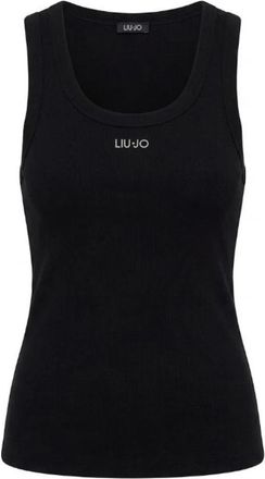 Liu Jo Femme, Tops, Noir, Taille: 42 FR Top