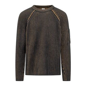 C.P. Company Rundhals-Fleece - - Knitwear - Herren - Braun - L