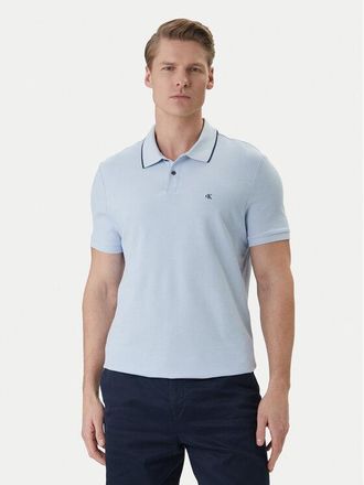 Calvin Klein Poloshirt LV04LC239G Himmelblau Regular Fit