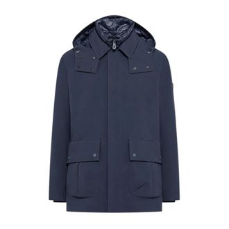 Peuterey Cappotto Sarthe KSM - Homme - Vestes - Bleu - Taille: 2XL
