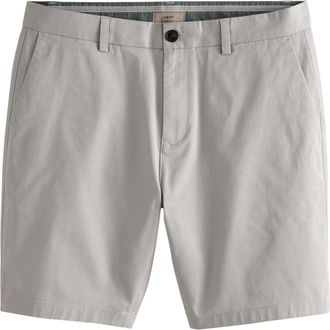 Next Herren Schmale Passform Slim Fit Stretch-Chinoshorts Hellgrau 34