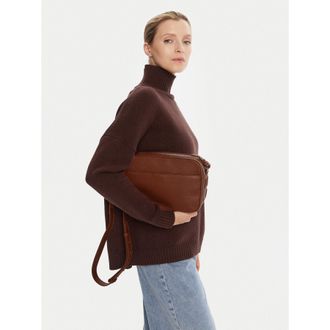 Coccinelle Handtasche Coccinelle Nellemyrtha Maxi Log E1 QBB 15 02 01 Braun