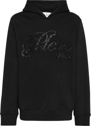 Philipp Plein hoodie à sequins - Noir