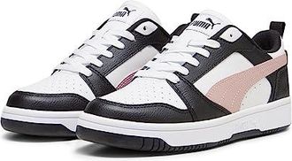 Puma Baskets Basses Rebound V6 Unisexes, Blanc Future Rose Noir, 41 EU