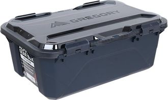 Gregory Alpaca 45L Wasserdichte Ausr&uuml;stung Organisation/Camping Gear Box mit transparentem abnehmbarem Deckel, Schieferblau