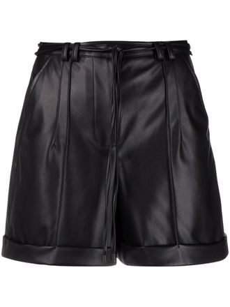 Patrizia Pepe Shorts mit sichtbaren N&auml;hten - Schwarz