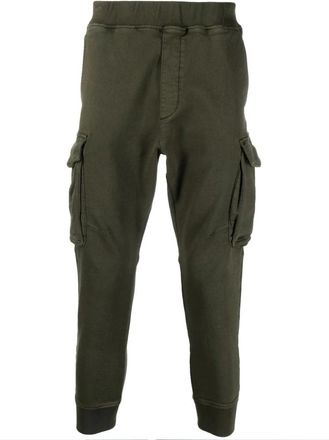 Dsquared2 Mini Dsq2 Cargo Jogginghosen - - Trousers - Herren - Gr&uuml;n - S