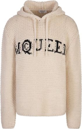 Alexander McQueen Herren, Sweatshirts & Hoodies, Wei&szlig;, MGr&ouml;&szlig;e
