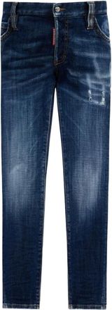 Dsquared2 Femme, Jeans, Bleu, Taille: 34 FR Jeans skinny