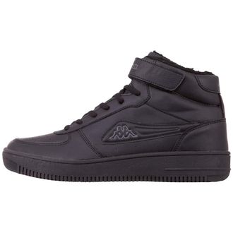 Kappa Unisex Sneaker BASH MID FUR 242799 Black 36