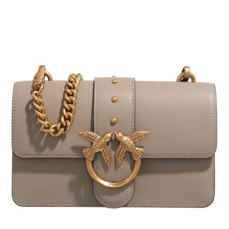 Pinko Pinko Crossbody Bags - Love One Mini St. Cl - Gr. unisize - in Grau - f&uuml;r Damen