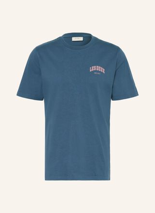 Les Deux T-Shirt Brady blau