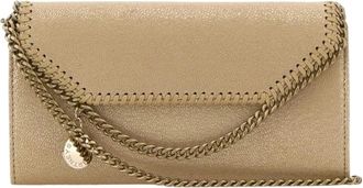 Stella McCartney Femme, Sacs, Beige, Taille: ONE Size Falabella Wallet-On-Chain Crossbody