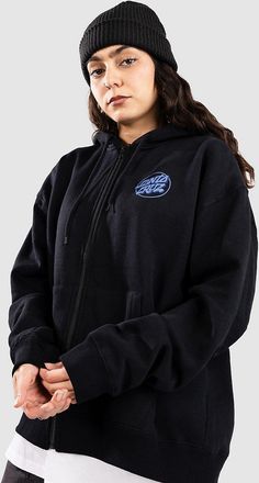 Santa Cruz Nouveau Sweatjacke black