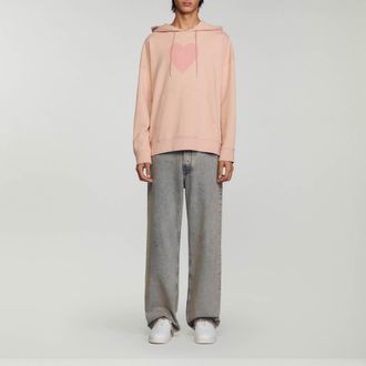 Sandro Hoodie molletonn&eacute;