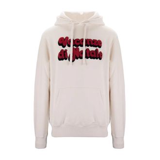 MC2 Saint Barth Homme, Sweatshirts et sweats &agrave; capuche, Beige, Taille: XL SweaT-shirt &agrave; capuche